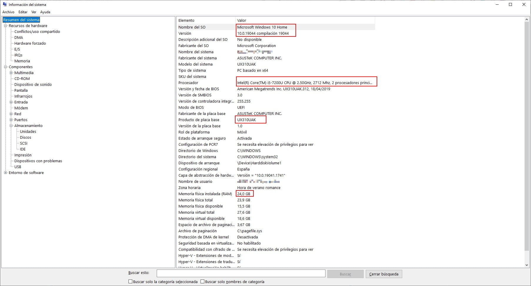 Como ver la Información de mi PC (Windows, CPU, RAM, Placa, HDD)