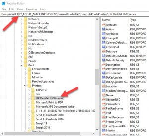 Eliminar impresora desde Regedit (Registro de Windows) - Mistertek.com