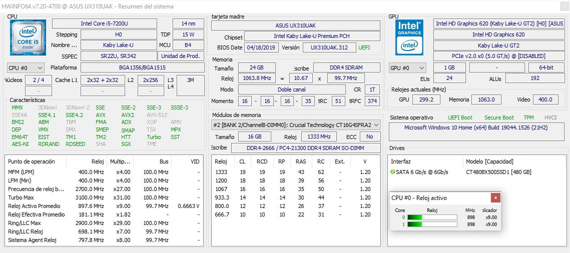 ¡DESCARGA HWiNFO PORTABLE en ESPAÑOL AHORA!
