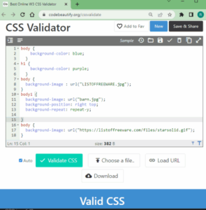 8 Mejores Sitios Web De Validación De Css En Línea Gratuitos - Mistertek.com