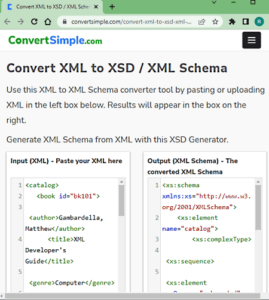 7 Mejores Sitios Web Generadores De Esquemas Xml Gratuitos En Línea ...