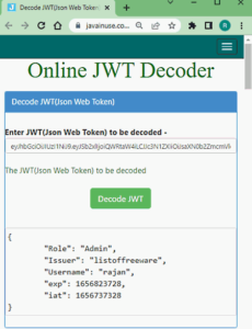 9 Mejores Sitios Web De Decodificación De Jwt En Línea Gratis - Mistertek.com