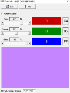8 Mejores Mezcladores De Color Gratuitos para PC - Mistertek.com