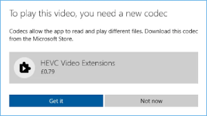 GRATIS: Códec HEVC en Windows 10 - ¡DESCARGA YA!